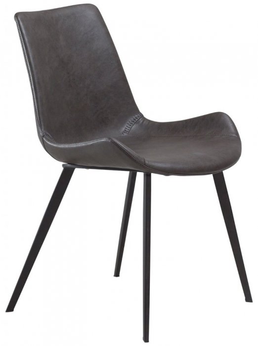 Hype Stol Grått Vintagekonstläder – folkhemmet