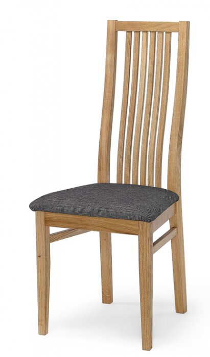 Allegro Stol Ek Tyg Nord Grå | Folkhemmet