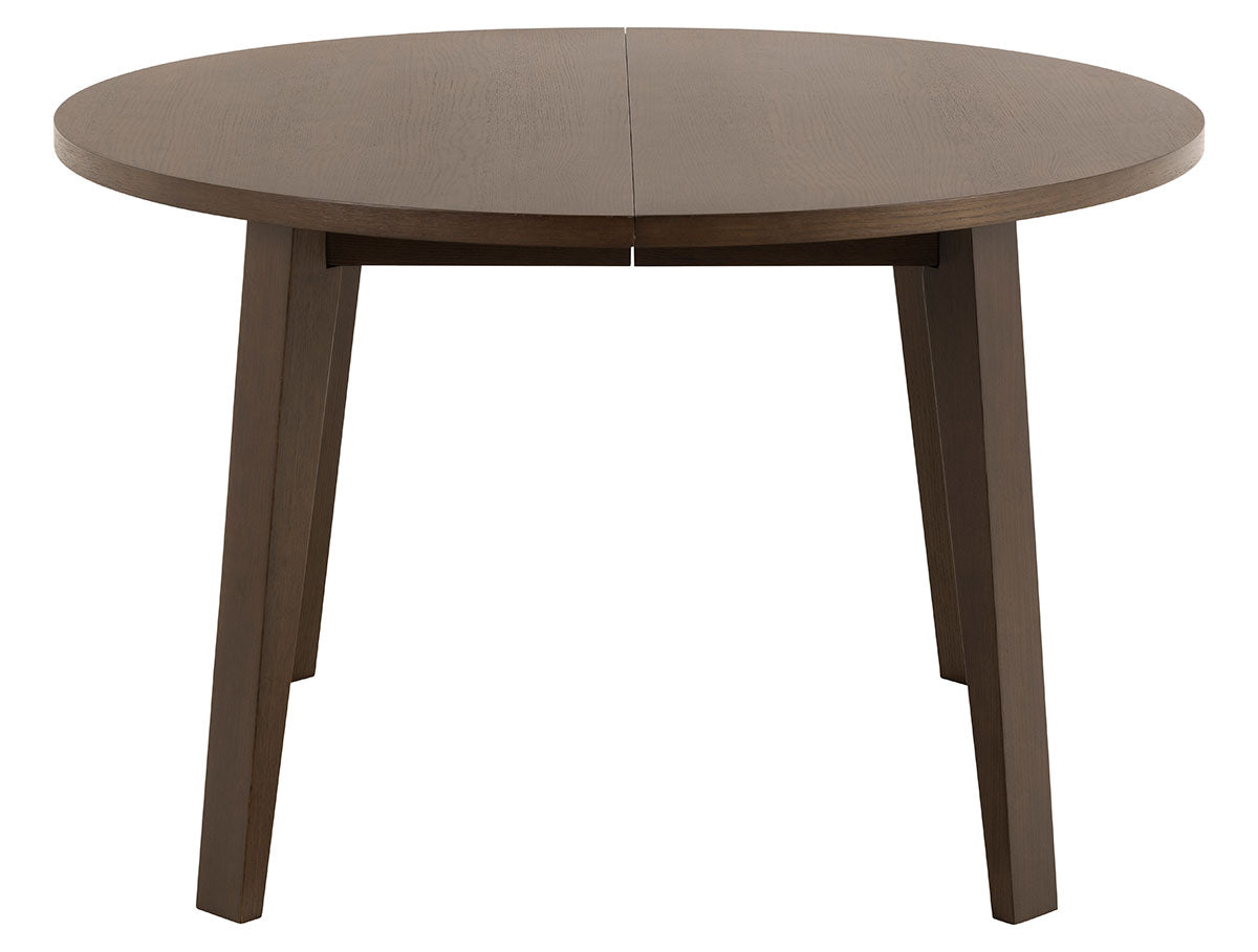 Arendal matbord Rund 120 cm Rökfärgad Ek – folkhemmet